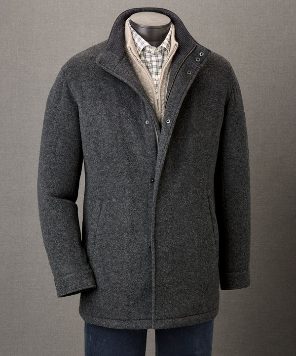 Big And Tall Wool Coat