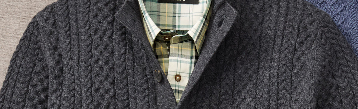 Big & Tall Cardigans for Men - Westport Big & Tall