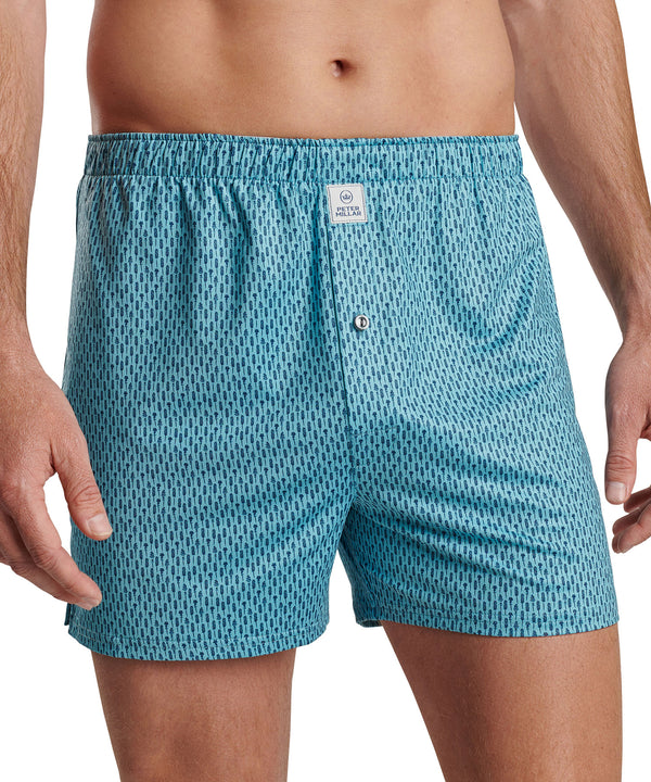 Men's Big & Tall Peter Millar 'Lavender Fields' Performance Boxer ...