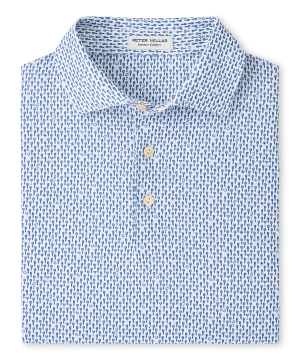 Peter Millar Big & Tall Casino Night Print Short Sleeve Performance ...